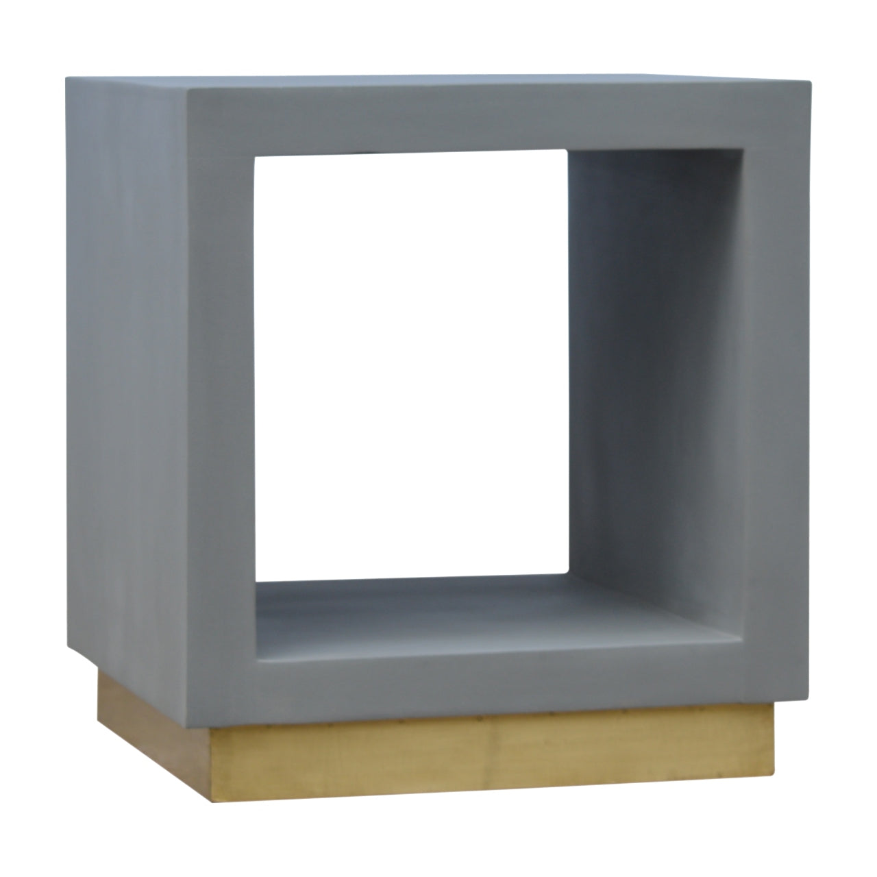 Cement Cube Bedside Table – 4my-home