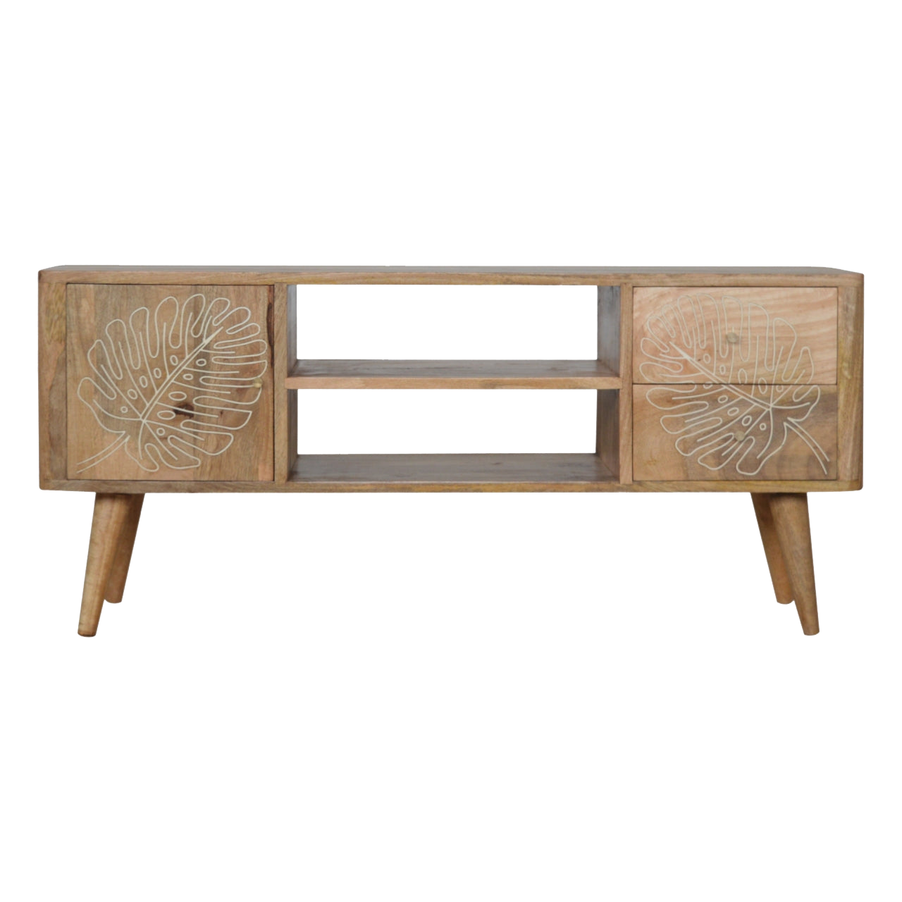 Leaf Resin Entertainment Unit – 4my-home